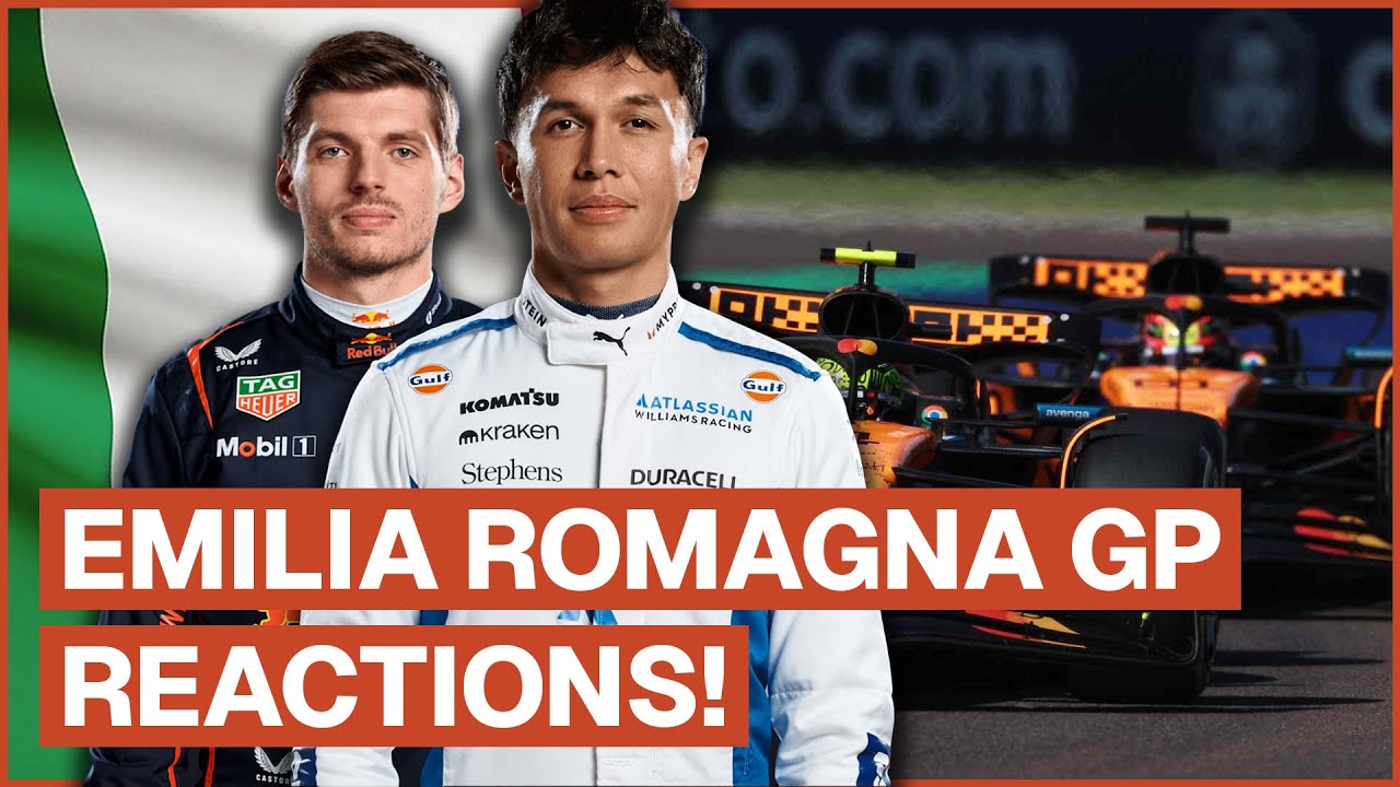 Our 2025 Emila Romagna Grand Prix F1 Reactions! - YouTube