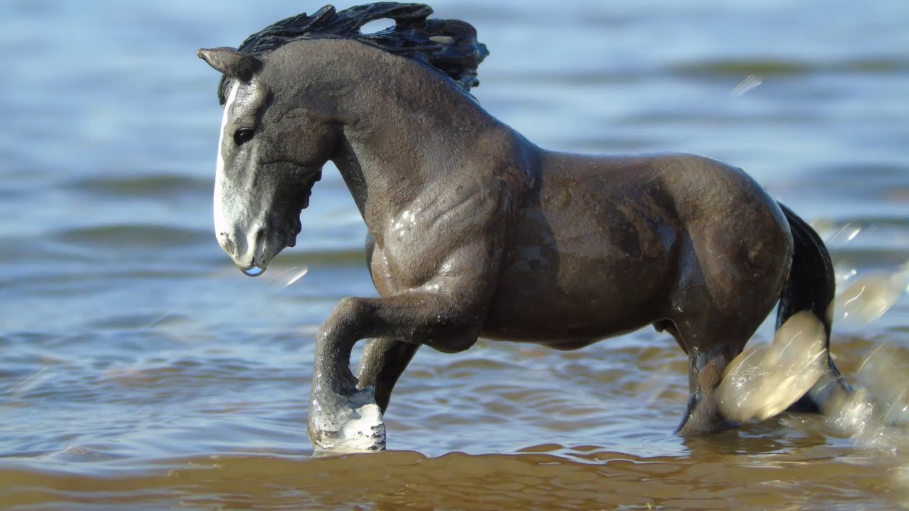Schleich horse photography Spring - Summer 2019 - YouTube