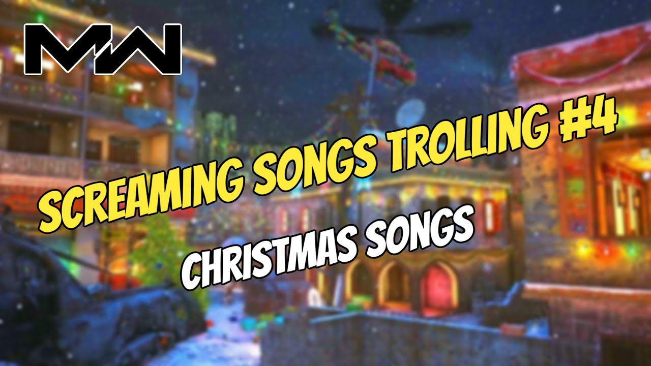 Screaming Songs Trolling #4 - Christmas Songs (Screamed by Hunter1s1k ...