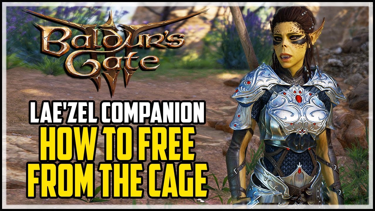 How to Free Lae'zel From The Cage Baldur's Gate 3 - YouTube