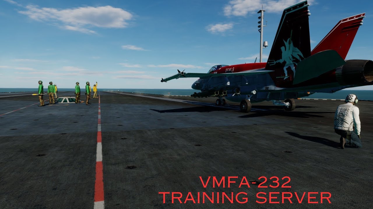DCS: VMFA-232 Training Server - YouTube
