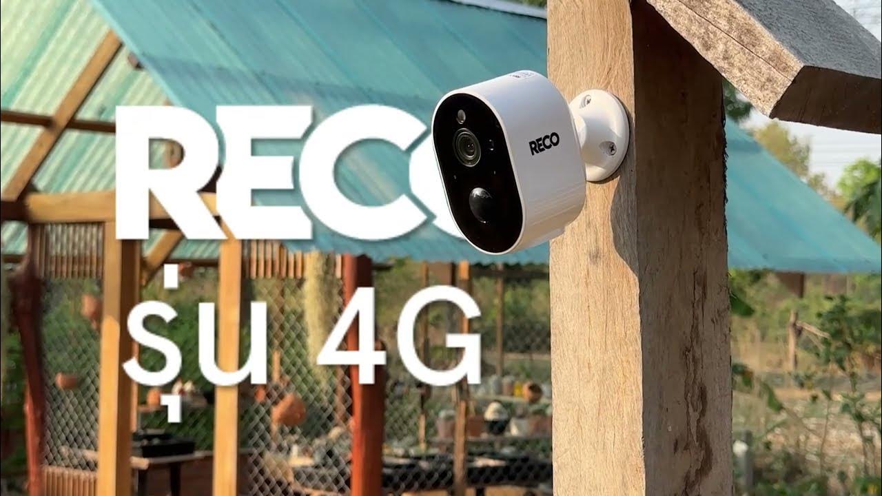 รีวิว กล้องวงจรปิดไร้สาย RECO รุ่น 4G จากครอบครัวคุณพิมพา ใช้งานในสวนเล็กเหมาะมากๆ - YouTube