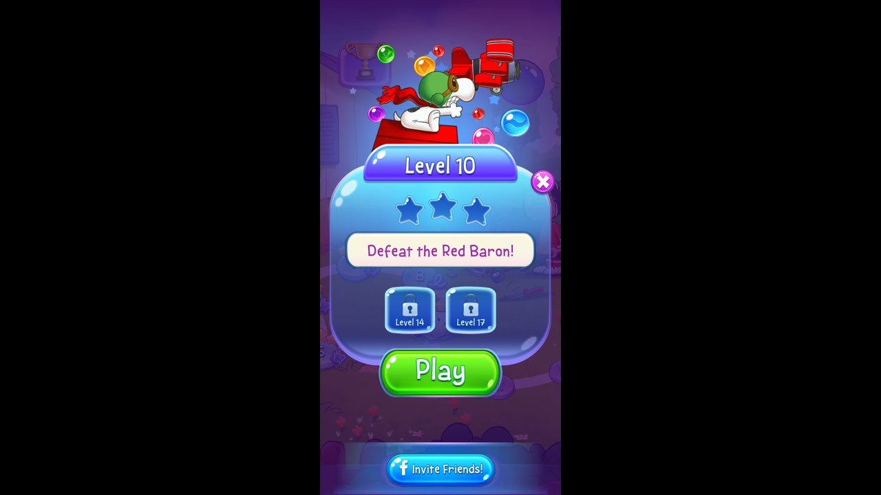 Snoopy Pop Level 10 - YouTube