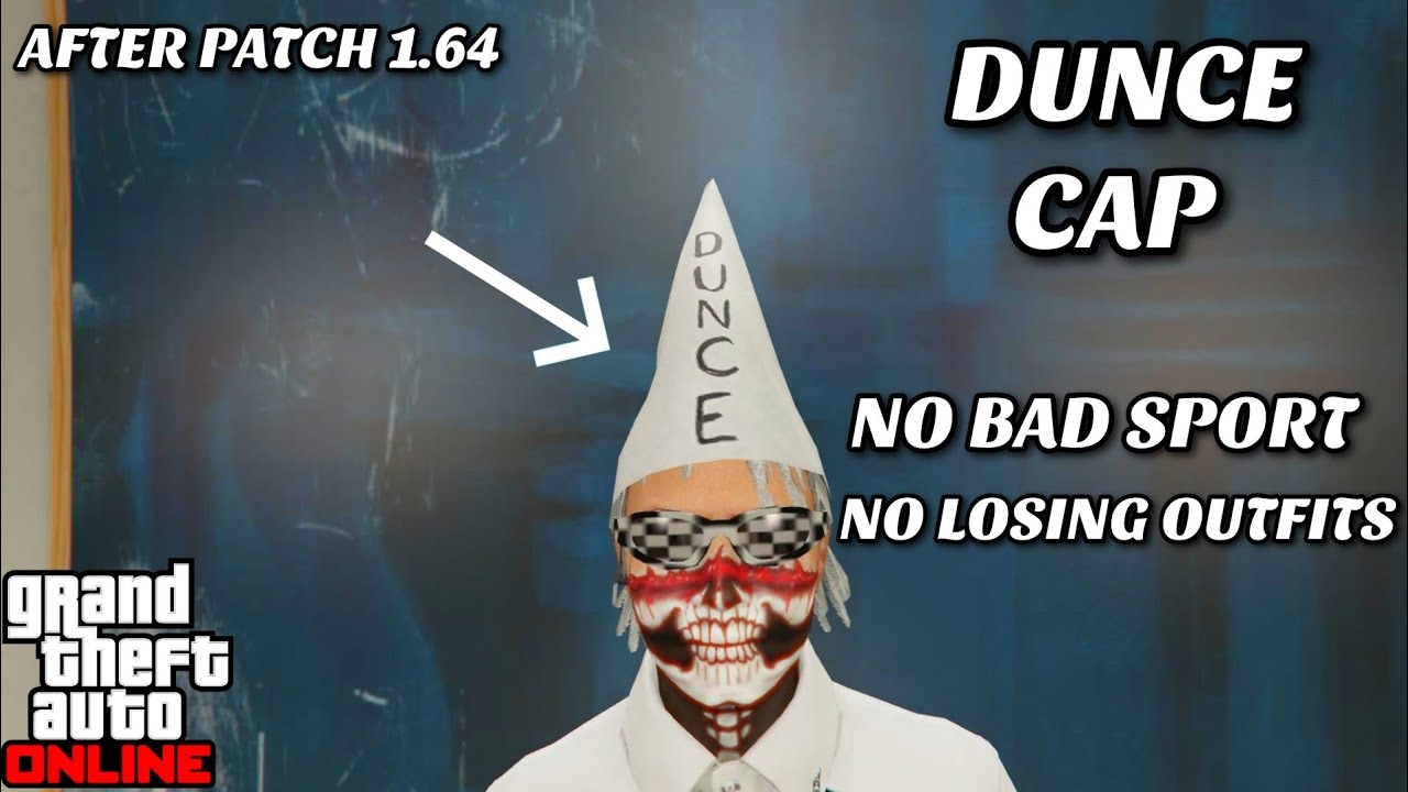 *NEW* (SOLO) GTA5 ONLINE DUNCE CAP GLITCH FULL TUTORIAL! AFTER PATCH 1. ...