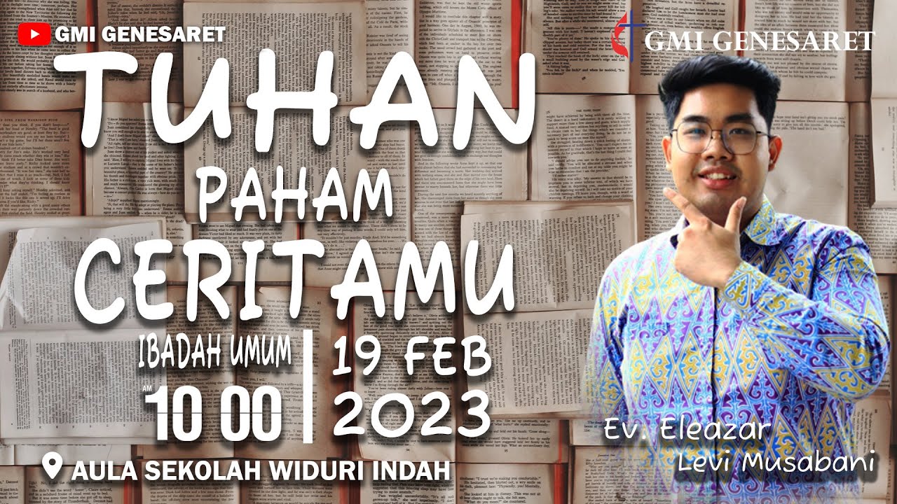 Ibadah Online GMI Genesaret - 19 Februari 2023 - YouTube