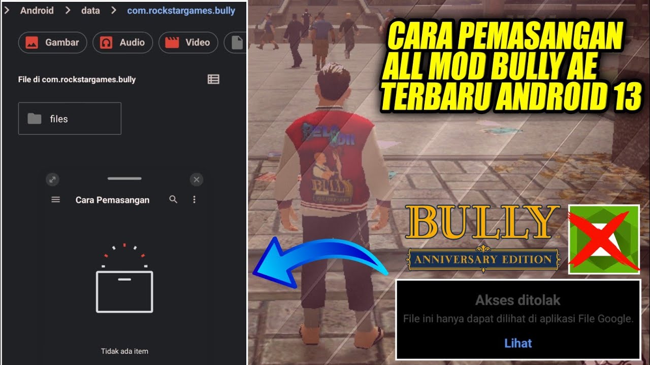 Begini Cara Pemasangan ALL Mod Bully Android Terbaru 2024! - YouTube