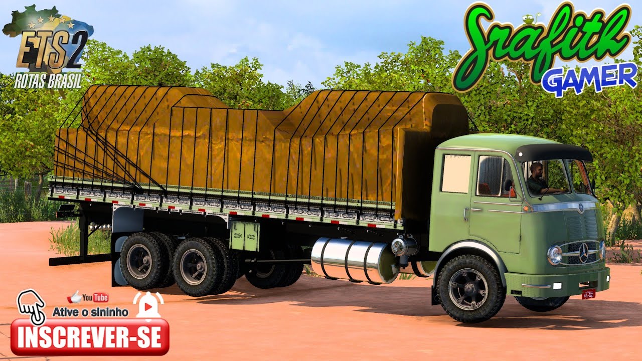🔴🟢DOWNLOAD MERCEDES LP 331 ETS 2 1.44 + PASSANDO SUFOCO NA LADEIRA🟢🔴 ...