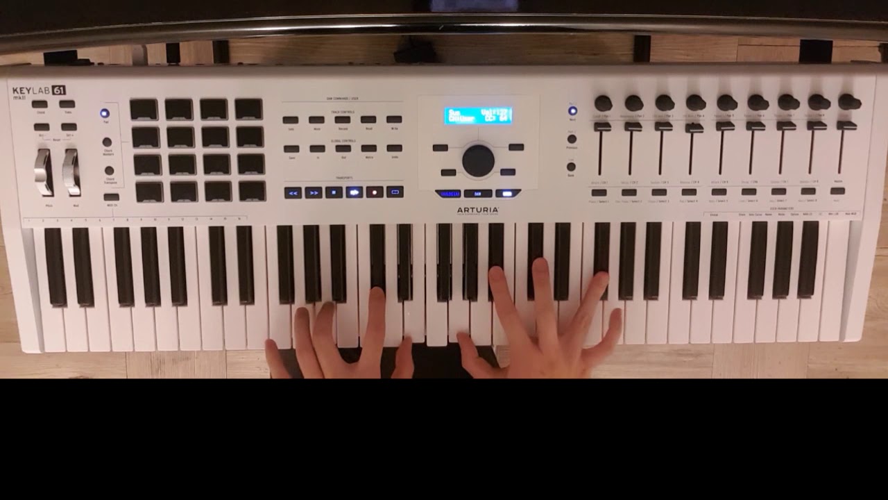 ARTURIA KEYLAB MK2 - PRO-FEEL ACTION KEYBED - YouTube