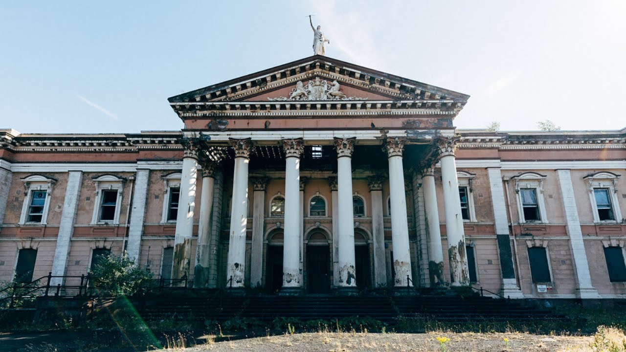 Unbelievable Abandoned French Courthouse - Everything Left - Power ...