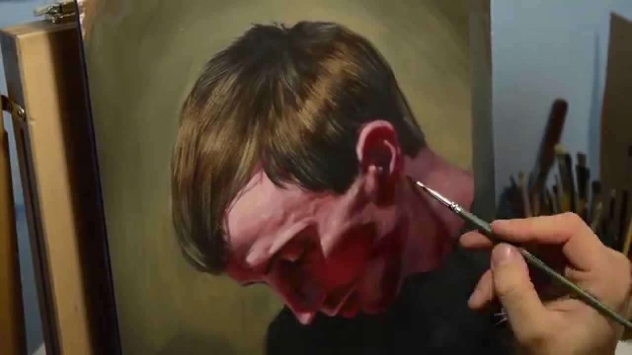 Speed Painting portrait (saturated shadows) by Oskars Seļickis - YouTube