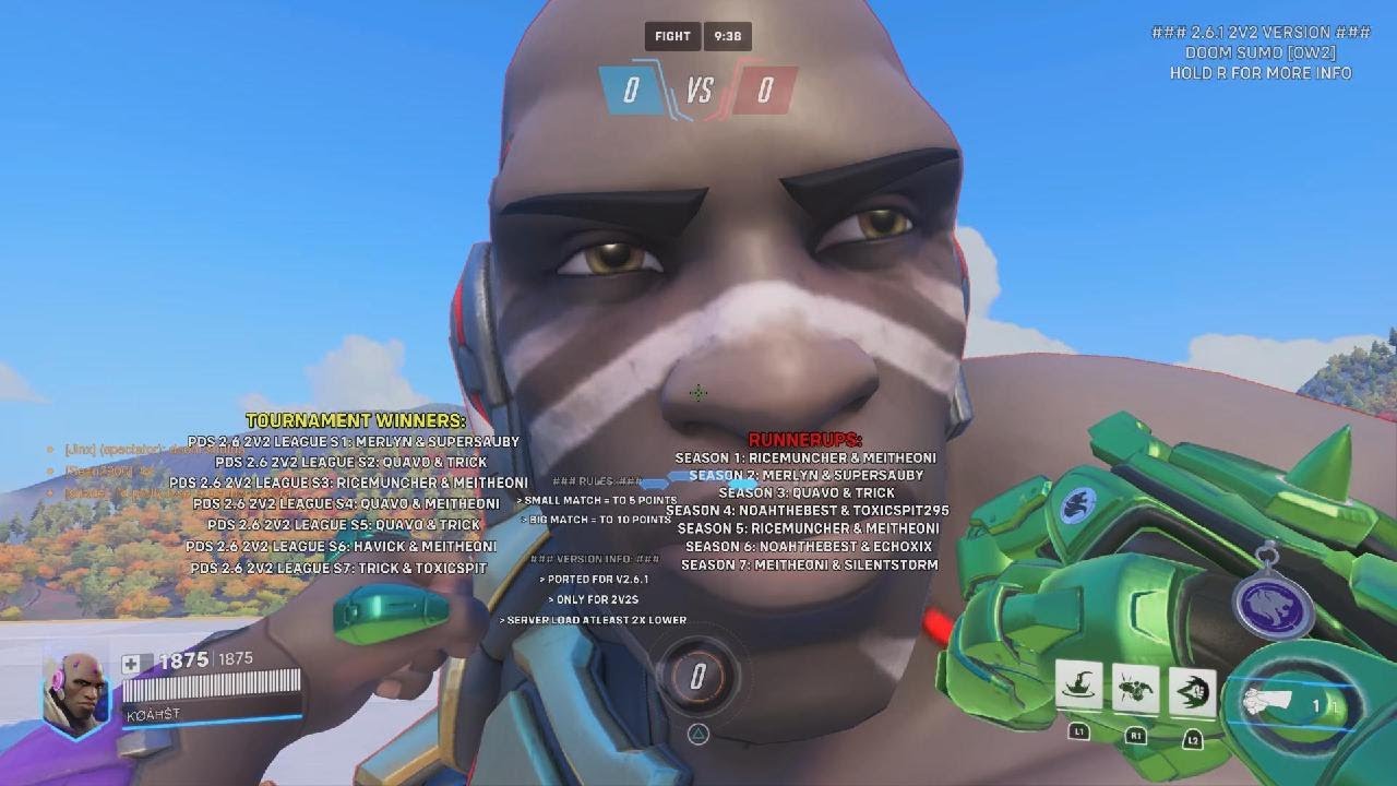 [Koahst & Bnet] vs [Jackicka & Amelia] ft. Sean2900 - DOOM SUMO 2V2 ...