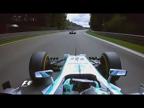 Hamilton VS Rosberg Onboard Spa 2014 Contact
