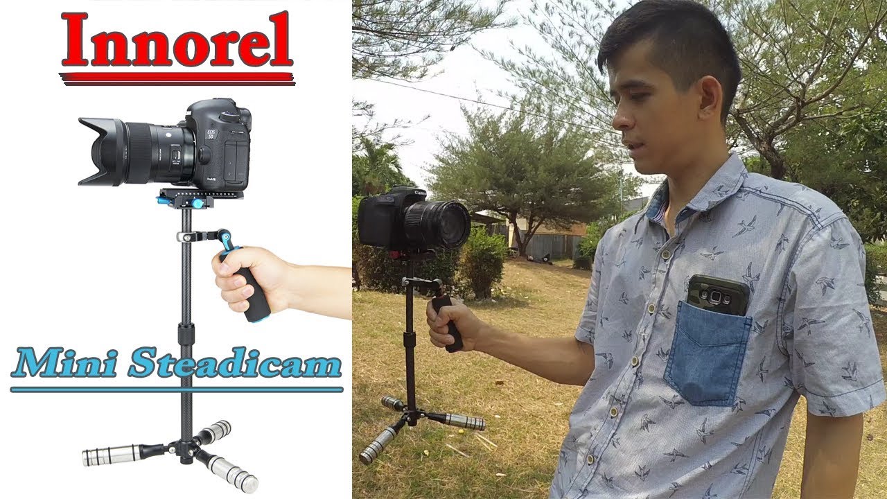 INNOREL STEADICAM Mini Tripod Fiber Carbon Mudah Di GUNAKAN [ Indonesia ...