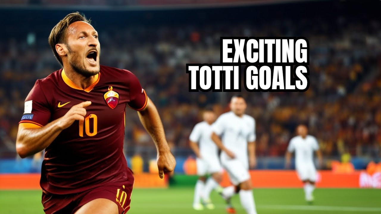 Francesco Totti Goals - Commentator Excited About The Football Legend ...