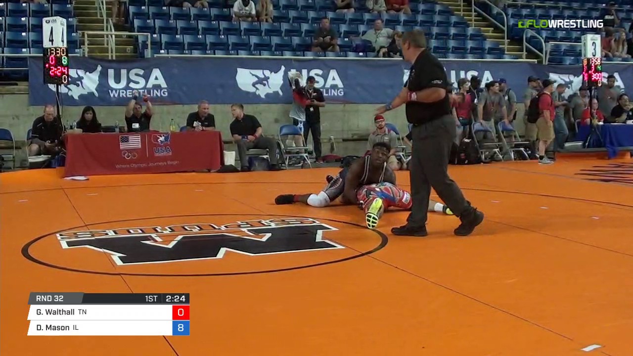 Junior FS 220 Rnd 32 - Grayson Walthall (TN) vs. Darrell Mason (IL ...