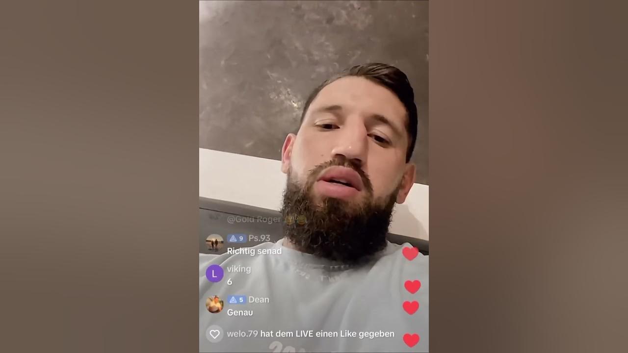 Senad Gashi 😱😱Statement zu Sinan G leak - YouTube