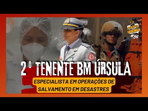 2º TENENTE BM ÚRSULA - DE AUXILIAR DE CONSULTÓRIO DENTÁRIO A OFICIAL ESPECIALISTA DO CBMERJ