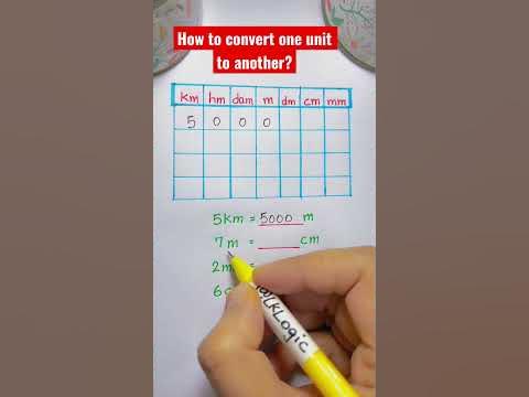 How to convert from one unit to another? - YouTube