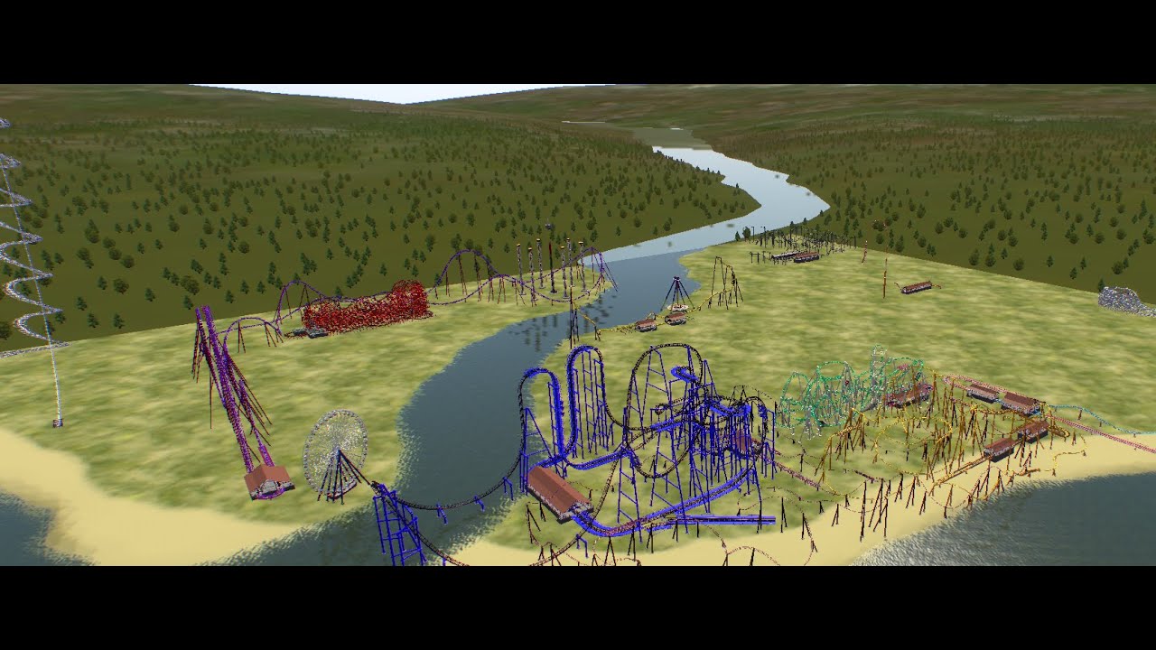 WIP Boardwalk Park Part 10 | Family Arrow Suspended Coaster - YouTube