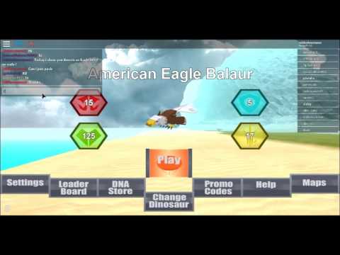 american Eagle balaur code Roblox dinosaur simulator - YouTube