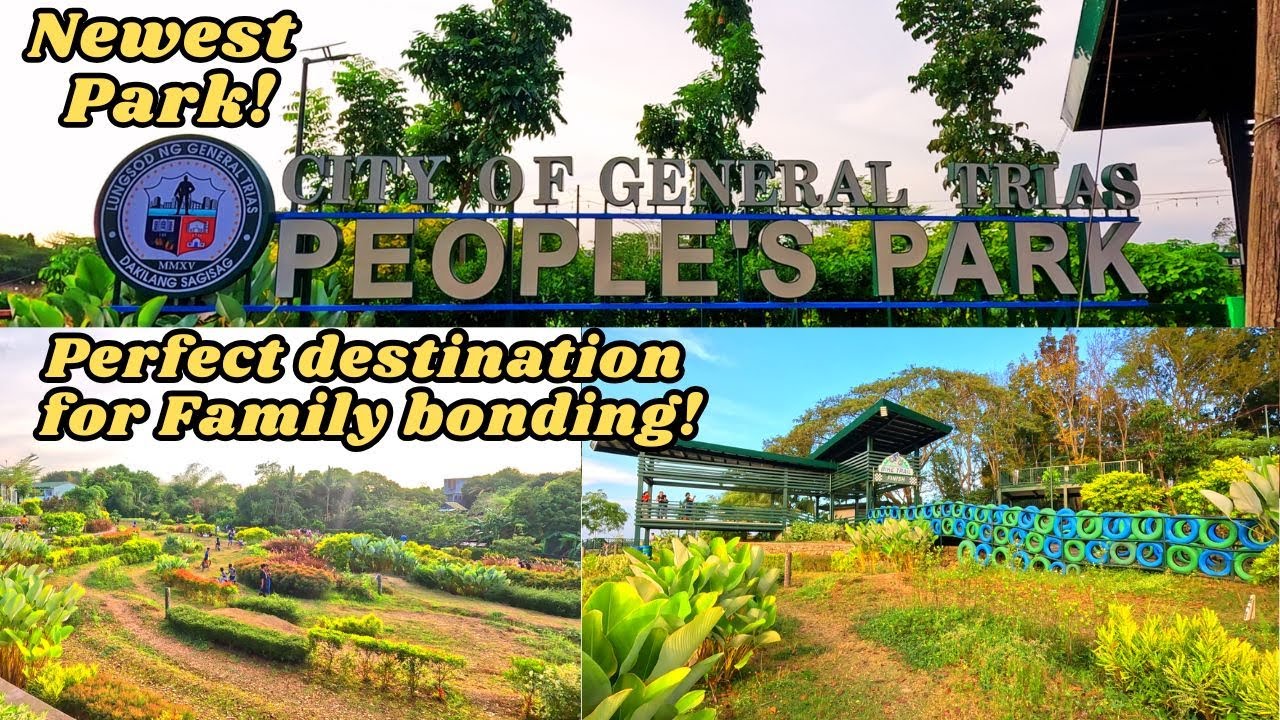 PEOPLE'S PARK GENERAL TRIAS FULL WALKING TOUR 2025 | NEWEST PARK IN ...