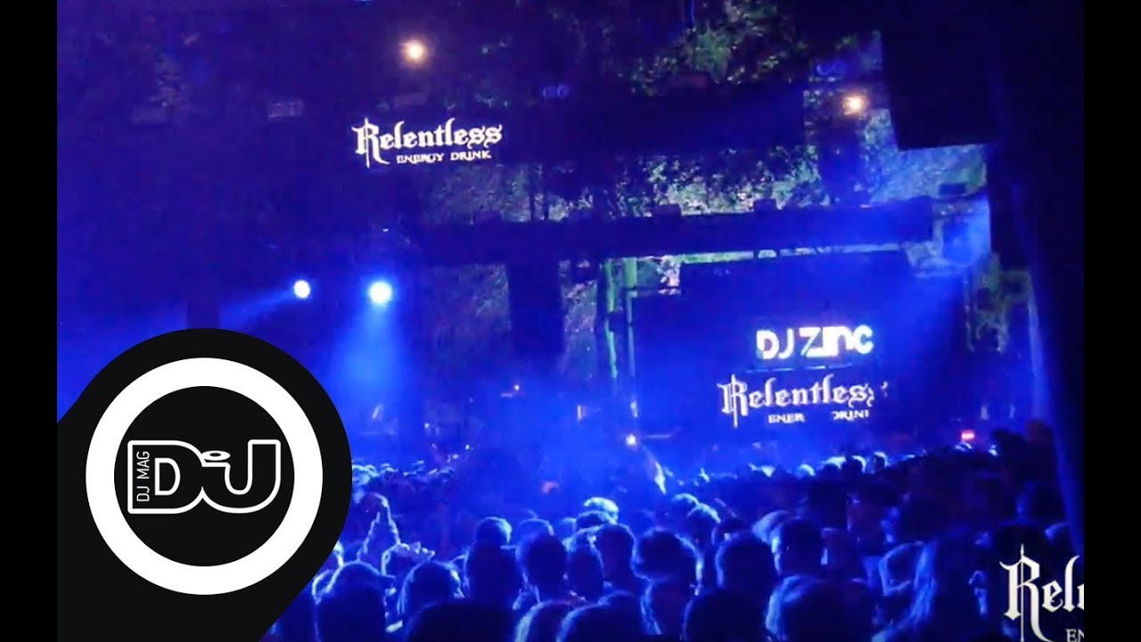 DJ Zinc LIVE from the Relentless Energy stage at Leeds Festival - YouTube