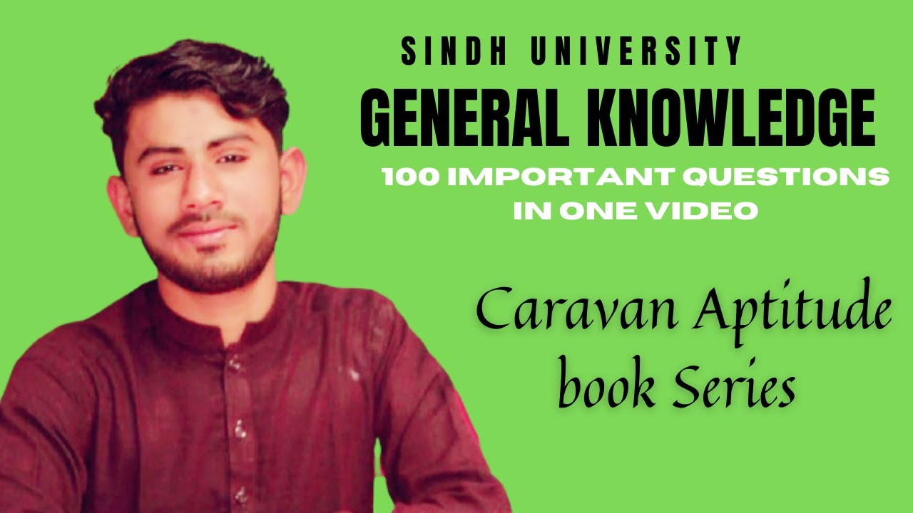 General Knowledge || Caravan Aptitude Book Series || Lecture 01 ...