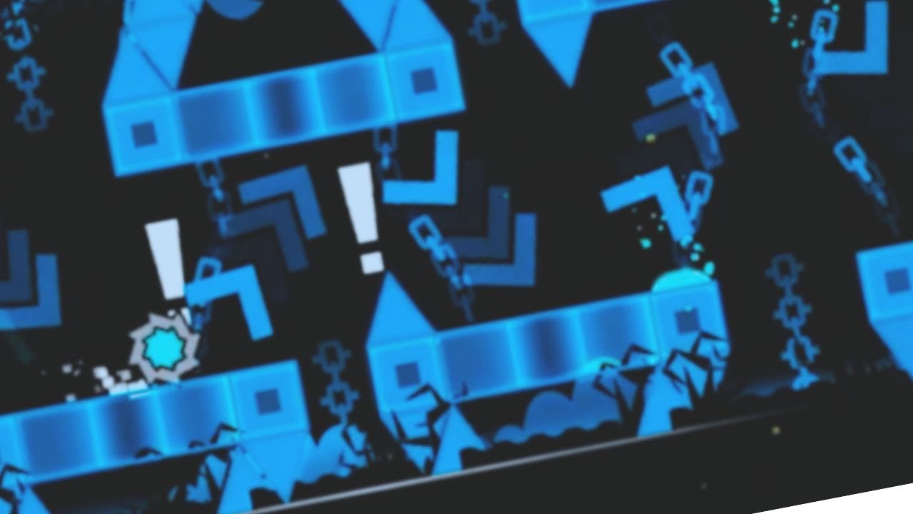 Geometry Dash - Cataclysm Easy Blue By Creepteo05 GD - 100% Complete ...
