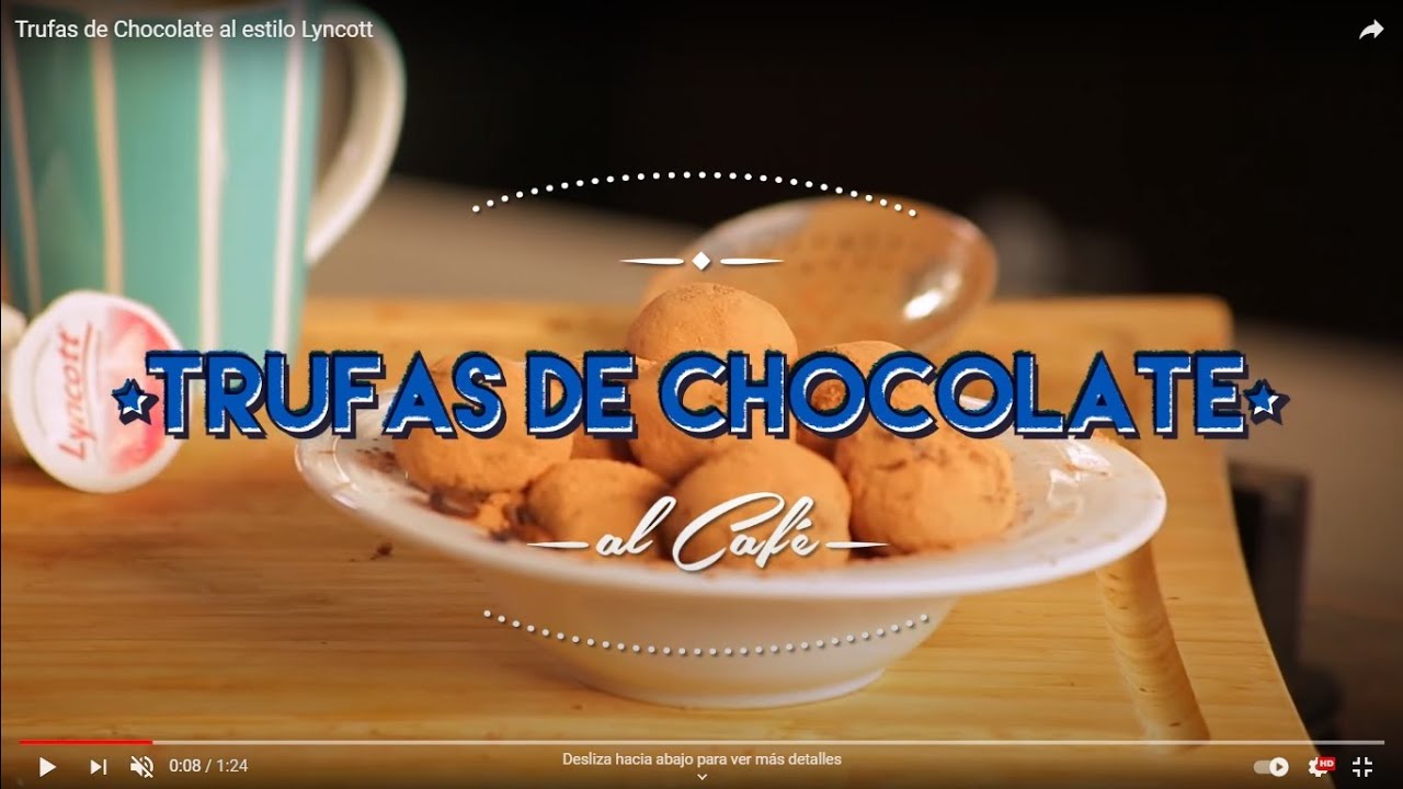 Trufas de Chocolate al estilo Lyncott® - YouTube