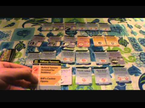 Back to the Future Card Game Review - YouTube