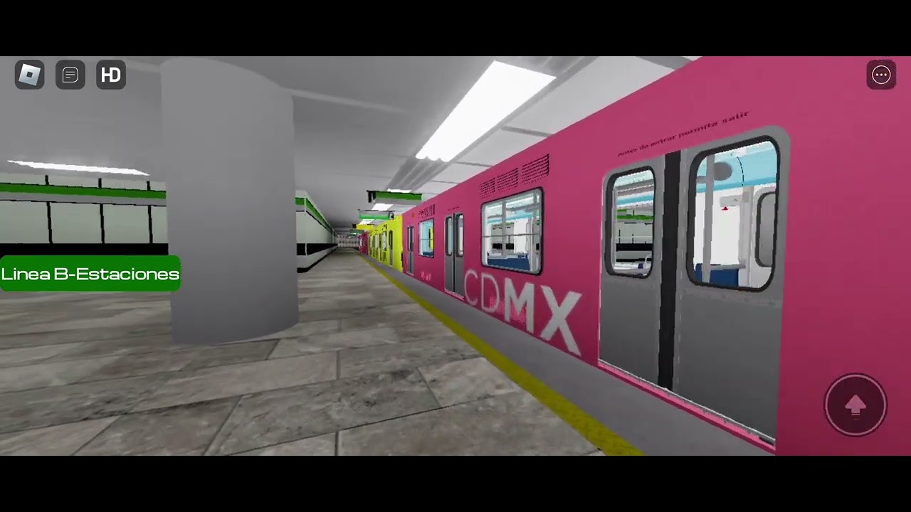 METRO DE COLORES CDMX LINEA B LLEGANDO Y SALIENDO DE MORELOS ...