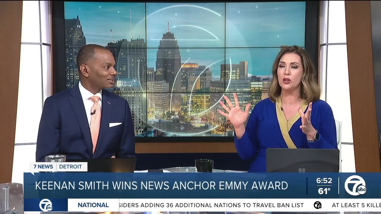 WXYZ takes home nine Emmys, with Keenan Smith winning Best Anchor - YouTube