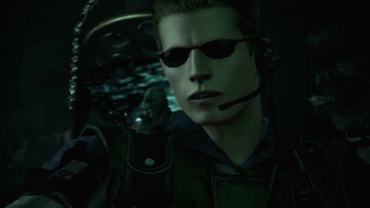 Resident Evil Tyrant Boss First Fight and Cut scene - YouTube