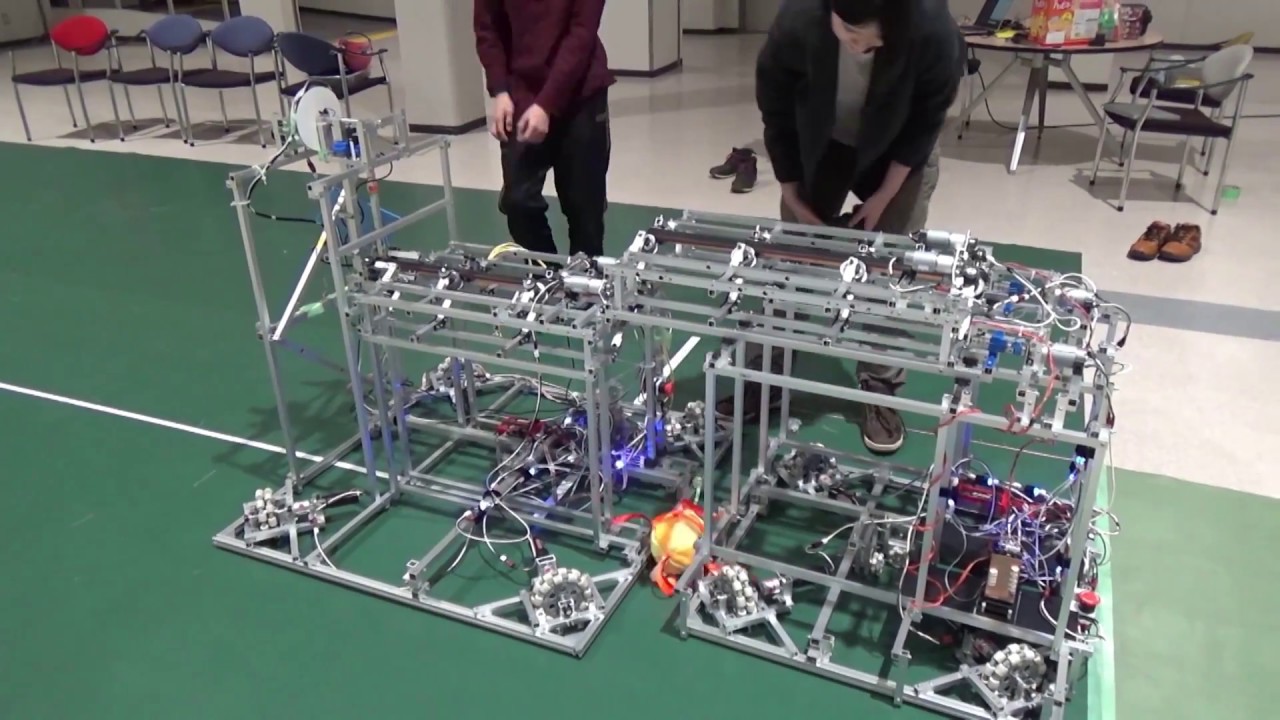 ROBOCON 2108/Robot passing around a ball like human/Kitami Institute of ...