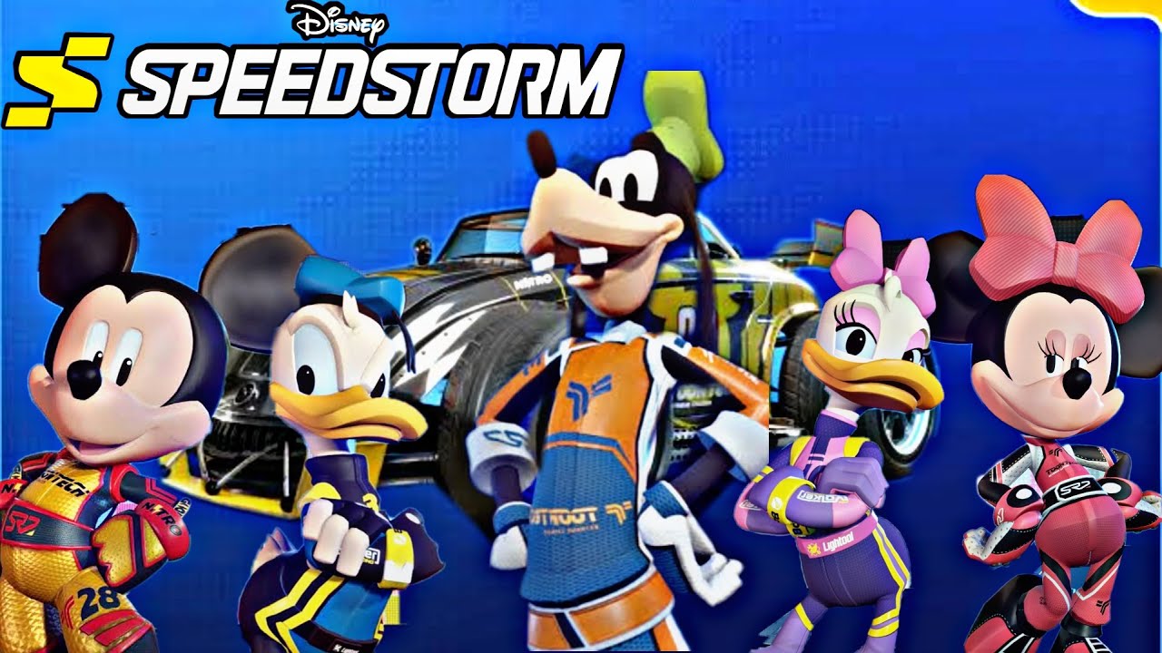 Disney Speedstorm - Mickey mouse y sus amigos Con todos sus Respectivos ...