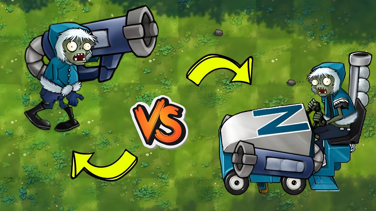 PVZ Fusion 2.3 Challenge!! Snowball Ice Truck Zombie Vs All Zombie ...