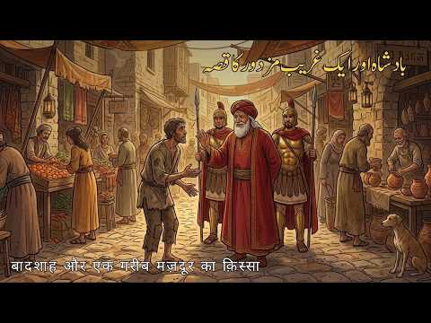 Badshah Aur Aik Ghareeb Mazdoor Ka Kissa |Full Story| Moral Stories In Urdu Hindi