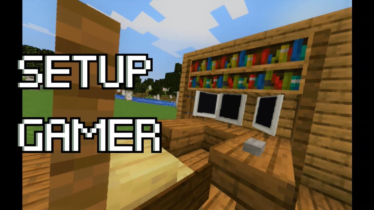 💻SETUP GAMER🎮 En Minecraft | Decoraciones en Minecraft - YouTube