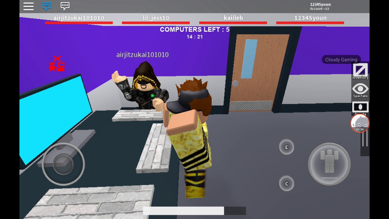 Flee the factory Roblox - YouTube
