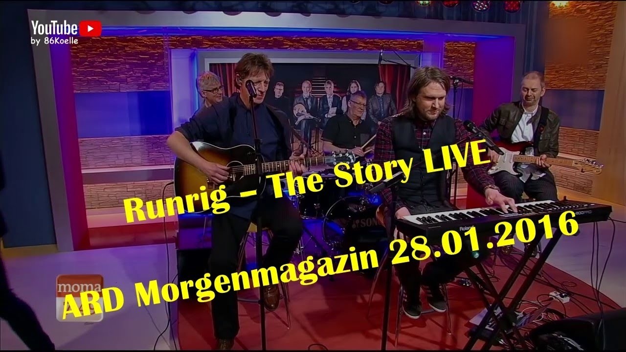 Runrig - The Story LIVE (ARD-Morgenmagazin) 28.01.2016 - YouTube