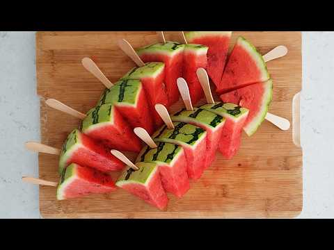 KARPUZ DİLİMLEME TEKNİĞİ 🍉  Karpuz Nasıl Dilimlenir?