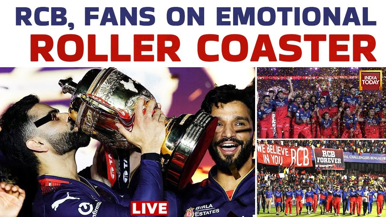 RCB Victory Celebrations LIVE: Bengaluru Erupts As RCB Grabs Maiden IPL ...