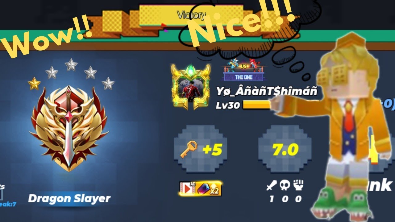 I finally reach Dragon slayer rank - YouTube