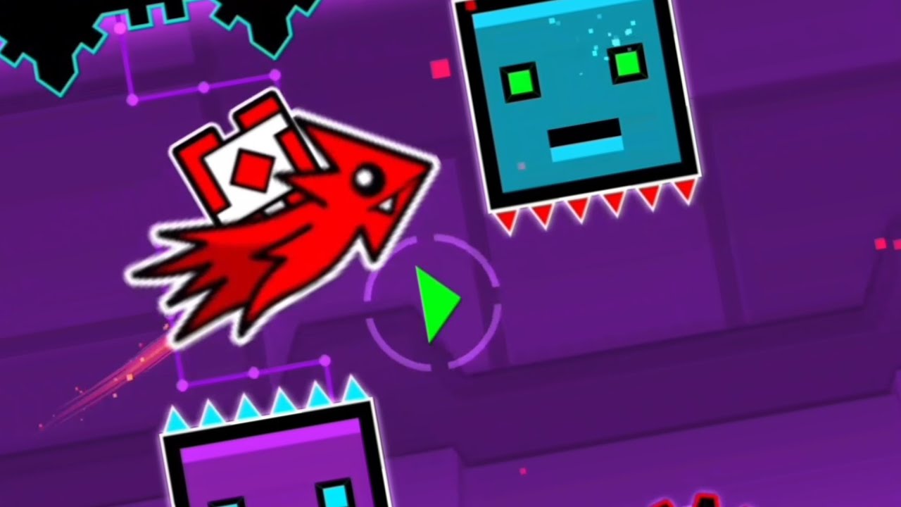 "Deadlocked" but I pass it with big icons | Geometry Dash 2.2 - YouTube