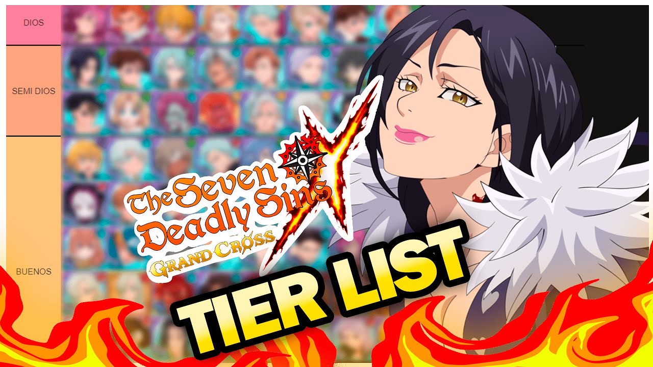 Tier List de los mejores personajes de 7DS!! 🤠 #7ds - YouTube
