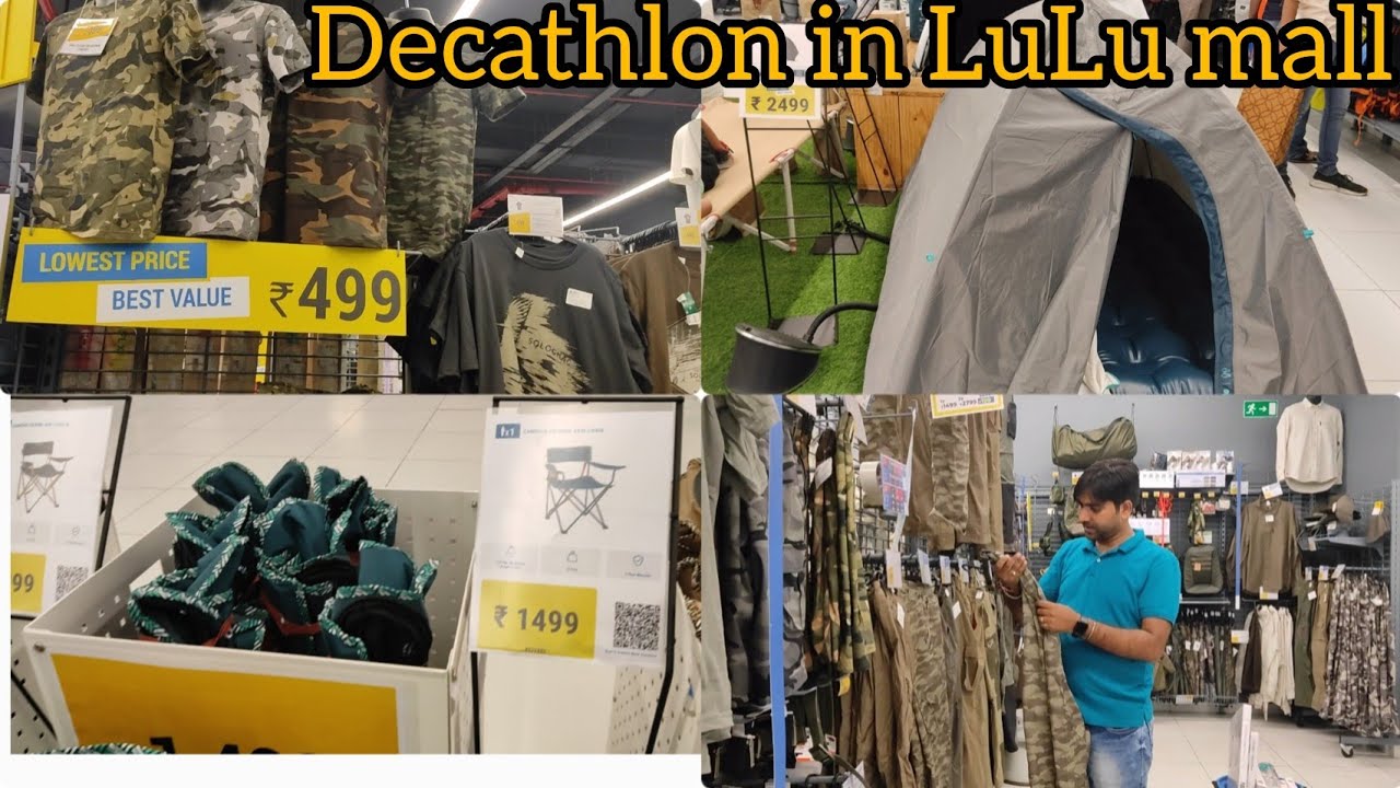 Decathlon tour in LuLu Mall | One stop shop for all sport items ...