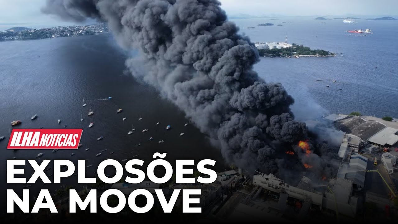 Explosões na Moove | Ilha Notícias - YouTube