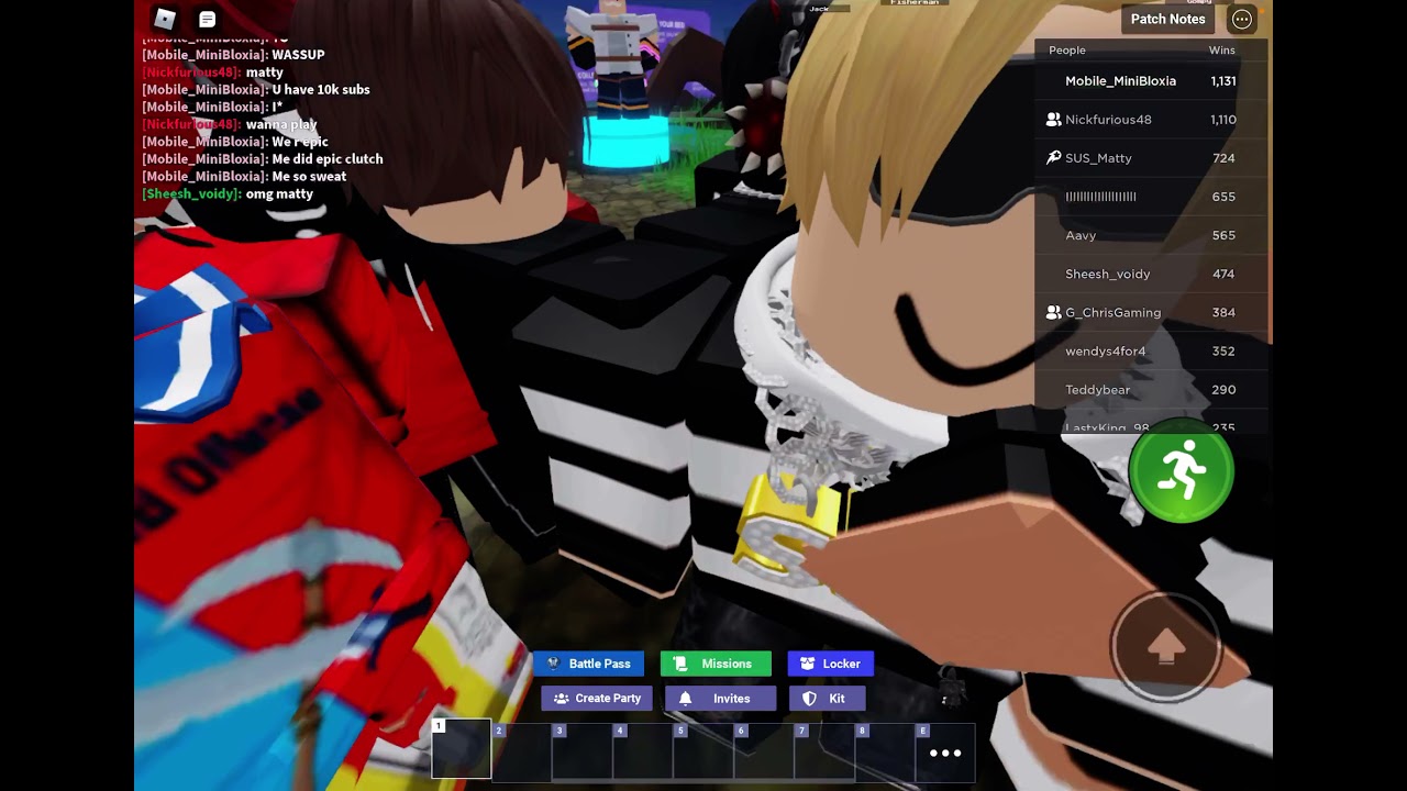 I was in a game with Its_Matty - YouTube