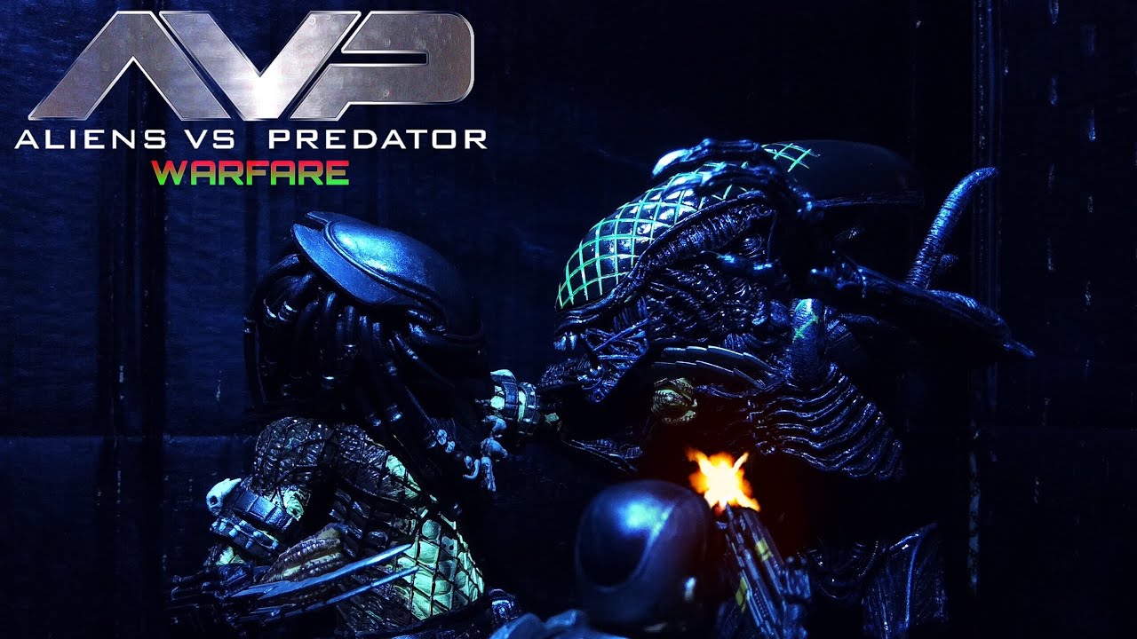 Alien vs Predator Ultimate Stop Motion Trilogy Trailer - YouTube