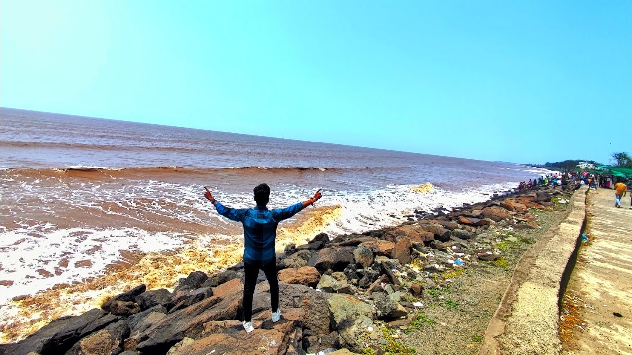 Valsad Tithal Beach is a Very Beautiful Visit Plac - YouTube